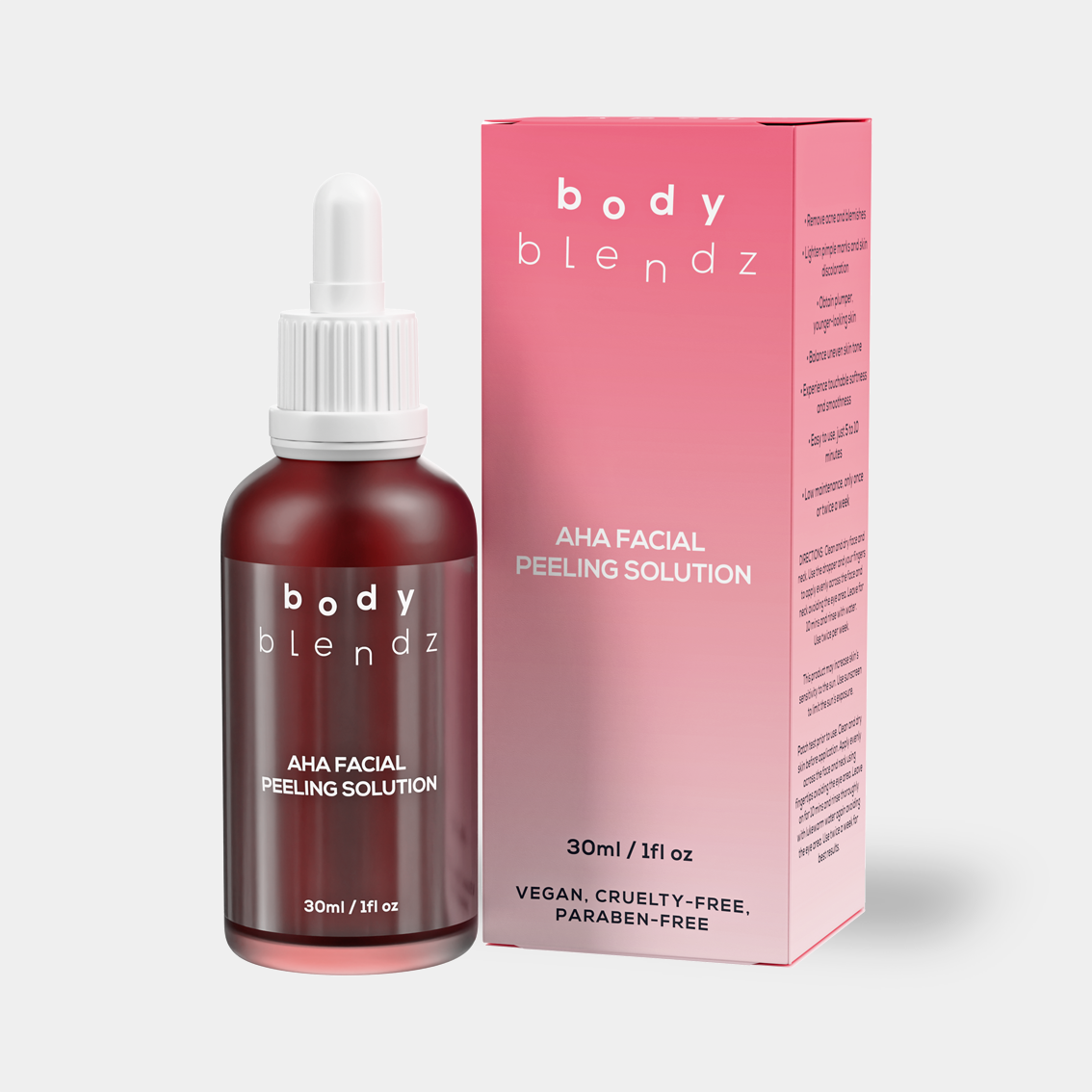 AHA Facial Peeling Solution + BHA | BodyBlendz | BodyBlendz