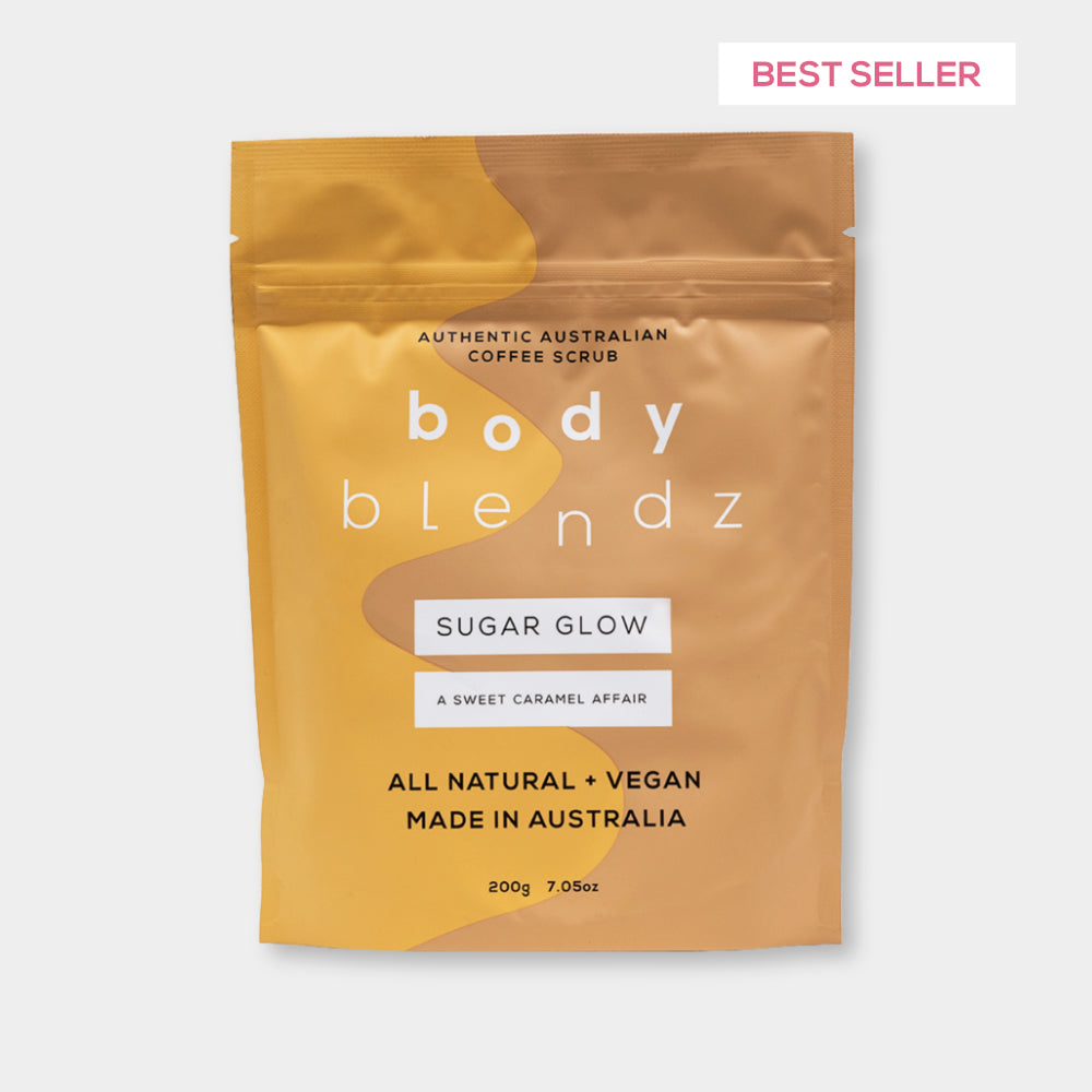 Sugar Glow Coffee Scrub | BodyBlendz